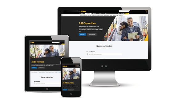 The ASB Securities website has had an upgrade | ASB Blog
