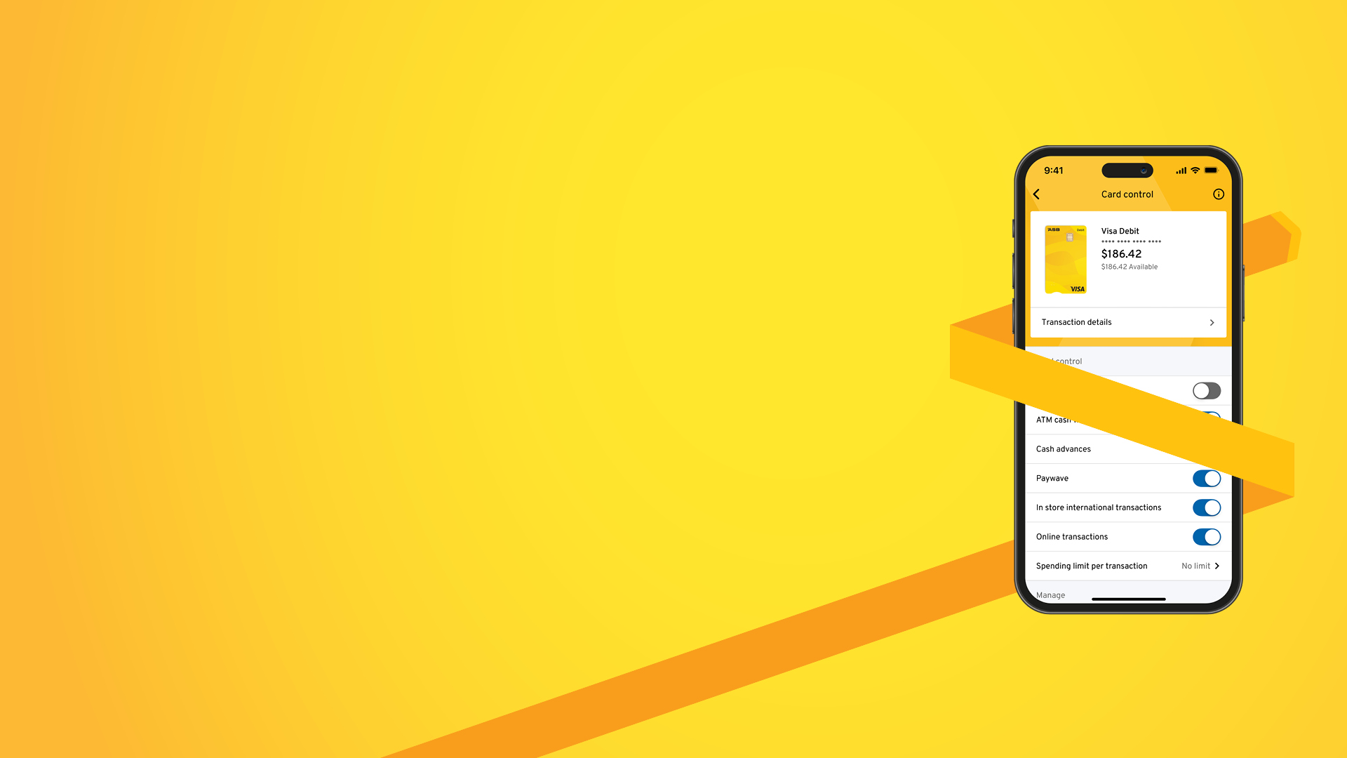 ASB Card Control - Command your ASB Visa cards | ASB