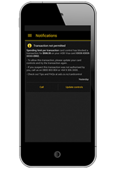 ASB Card Control - Command your ASB Visa cards | ASB